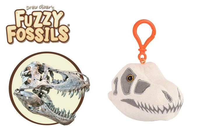 GIANTmicrobes T. Rex Skull Keychain — Skulls Unlimited International, Inc.