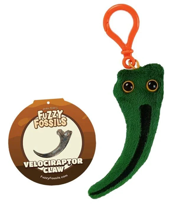 Giant Microbes Velociraptor Claw Keychain For Sale — Skulls Unlimited ...